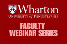 Courseware Team Presents: Lunchtime Webinars - Technology@Wharton